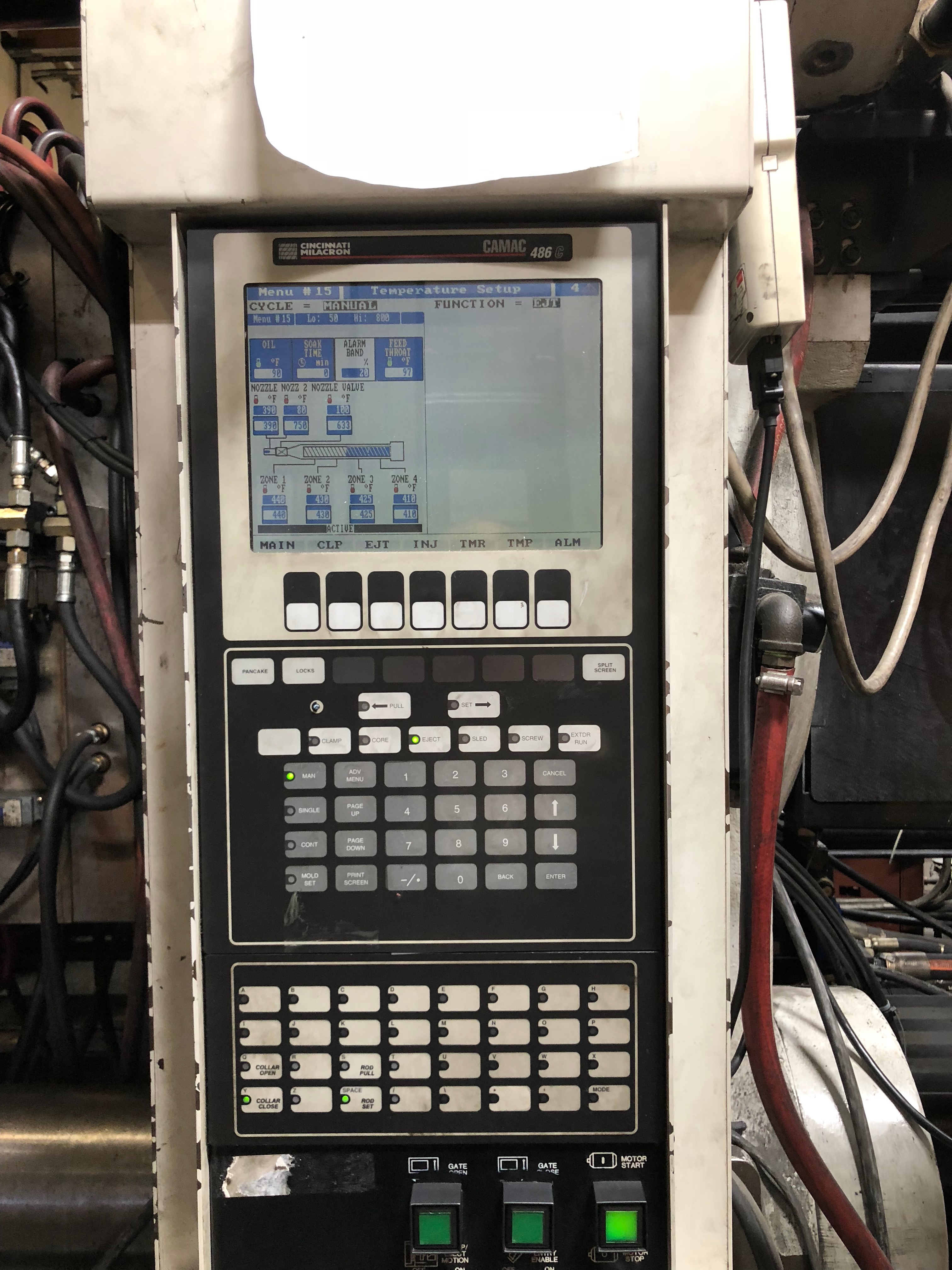 Cincinnati Milacron Model VH400-95 Injection Molding Machine ...