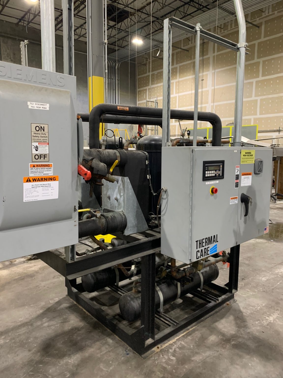 ThermalCare Model TSR80 Chiller - International Packaging Company